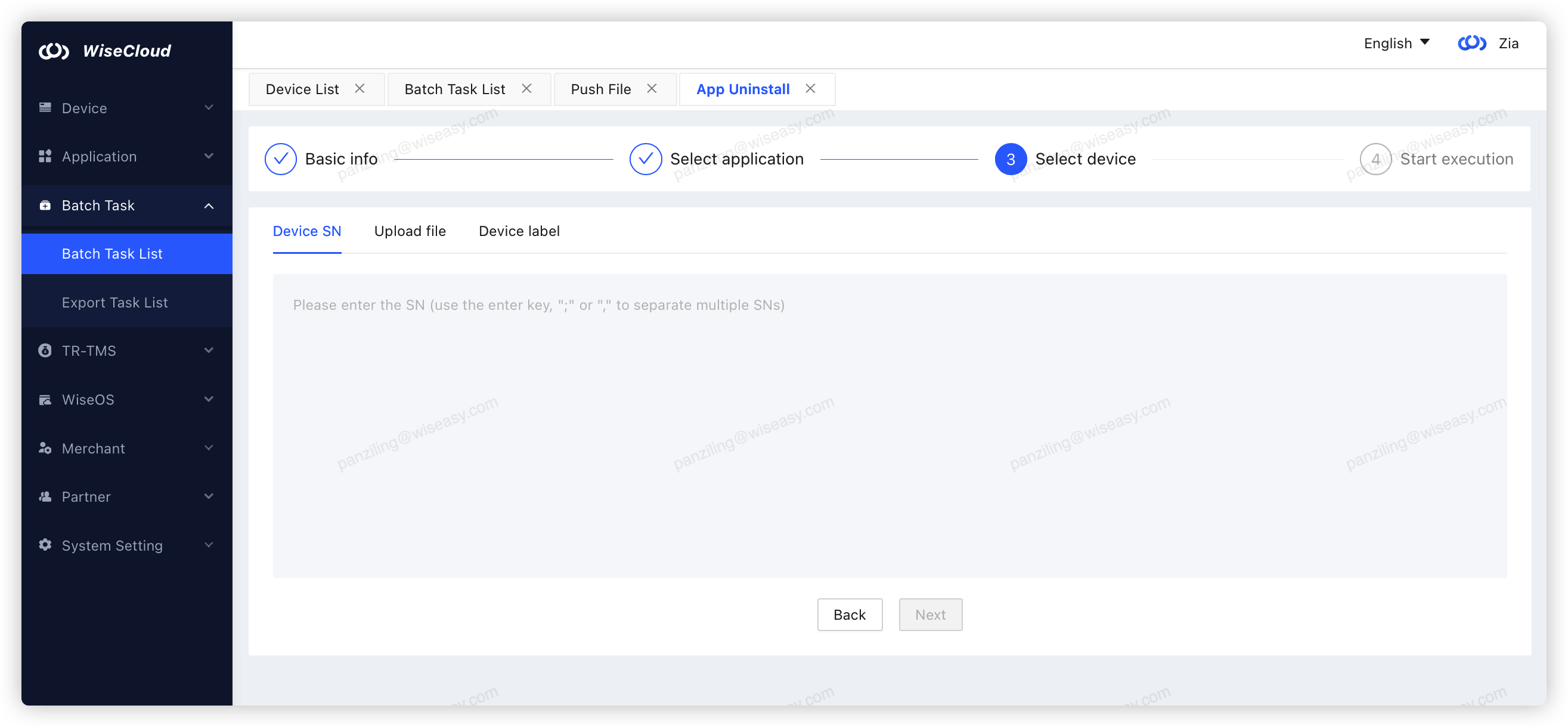 Step 5 Task Starts Executing