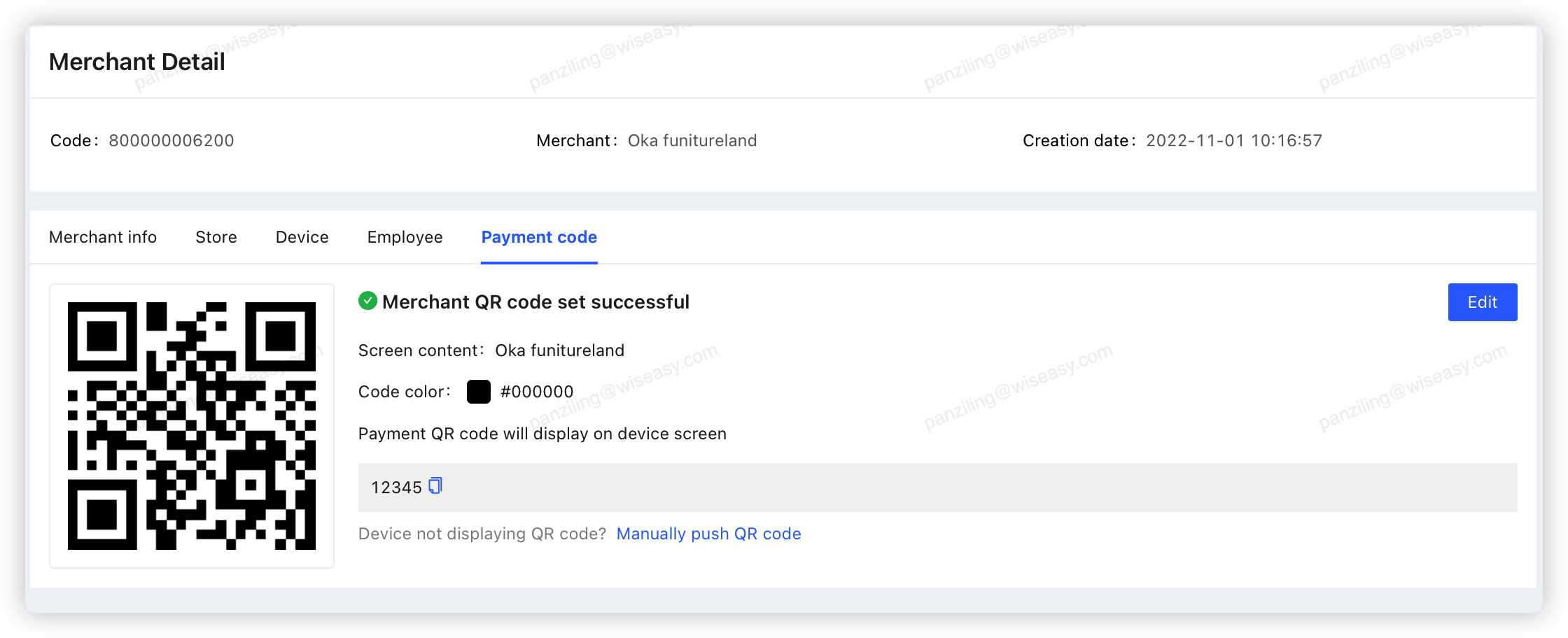Add merchant devices